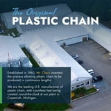 2 Inch x 125 Feet White Plastic Safety Chain Reel - Walmart.com