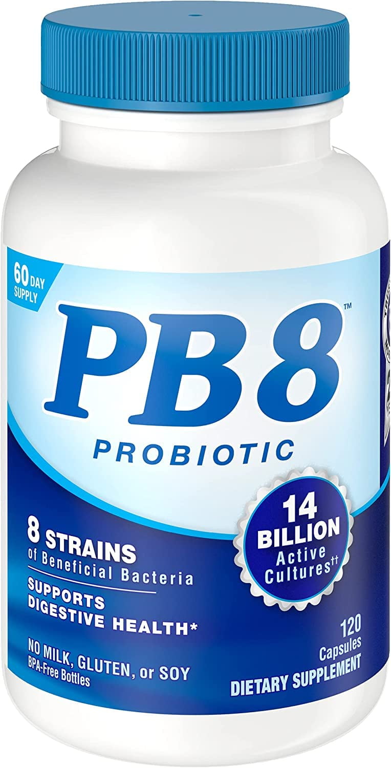 Supplement Nutrition Now PB 8 Probiotic Acidophilus 120 cápsulas ...