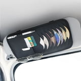 GZCW CD Case Multifunctional Large Capacity Faux Leather Car Sun Visor ...