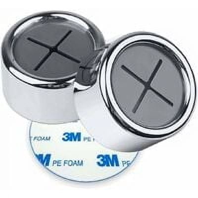 Práctico toallero en aspecto cromado con autoadhesivo 3M, superficie ...