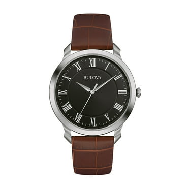 Bulova Men's Classic Stainless Steel Watch 96C125 - Walmart.com