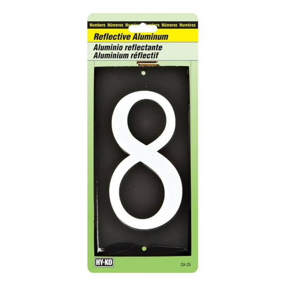 Reflective House Numbers