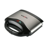 EUROSTAR 2-Serving Arepa Maker, Silver - Walmart.com