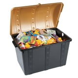 Fun Express, Plastic Treasure Chest, 19" x 11 1/2" x 11" - Walmart.com