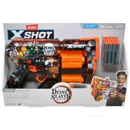 XSHOT Skins Lock Blaster (16 Darts) Air Pocket Technology Outdoor Foam ...