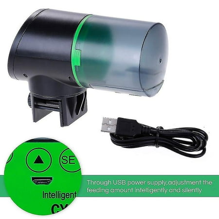 Automatic Fish Feeder Rechargeable Timer Fish Feeder With Usb Charger ...