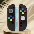 Ergonomic Thumbstick Protectors Soft Silicone Joystick Caps&Button Pad ...