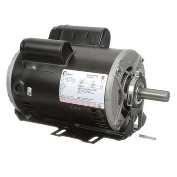 Evaporative Cooler Motor 1.5 hp 1725 RPM 56Z Frame 115/230V Century ...
