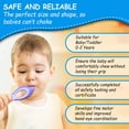 Baby Toothbrush & Toddler Toothbrush for Age 0-2 Years Old | Extra Soft ...