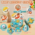 Wonderstone Baby Walker 3 in 1 Sit and Stand Push Learning Toy with ...