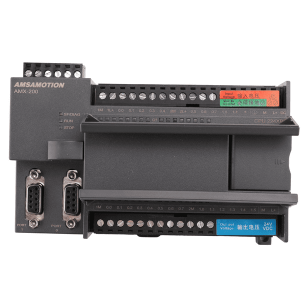 CPU224XP S7-200 PLC Programmable Controller 24V PLC 214-2AD23-0XB8 Transistor Output ...