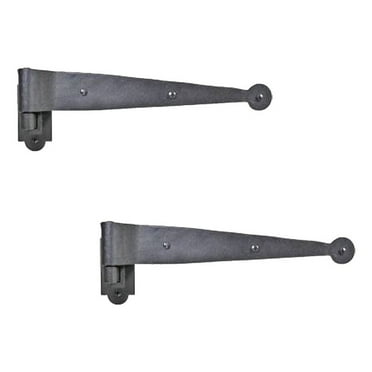 Renovator's Supply Black Offset Strap Lift Off Pintle Hinge 11.75" Pin ...