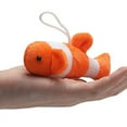25 Pack Mini Ocean Animal Plush Toys, Keychain Decor, Party Favor ...