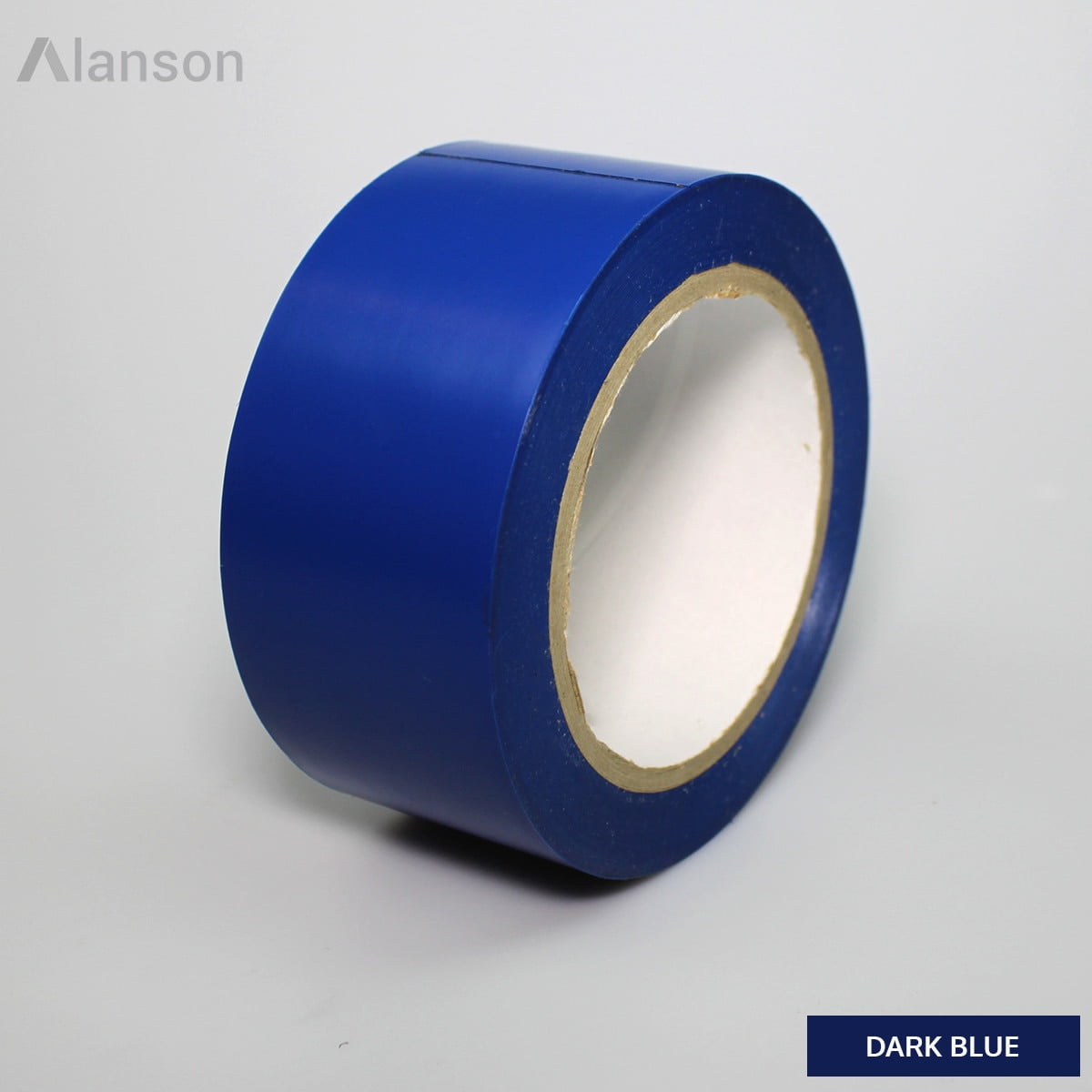3"(75mm) Industrial Grade Colored Vinyl Tape ,Dark Blue [16 Rolls ...