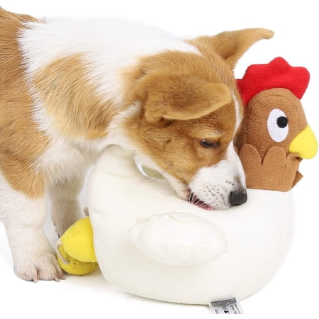 Shxx Dog Sniffing Training Toy, Chicken Laying Egg Puppy Snuffle ...