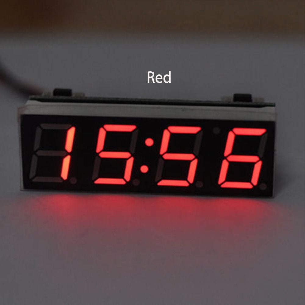 Modification Watch DIY Mini Thermometer LED Display Digital Timer Car ...