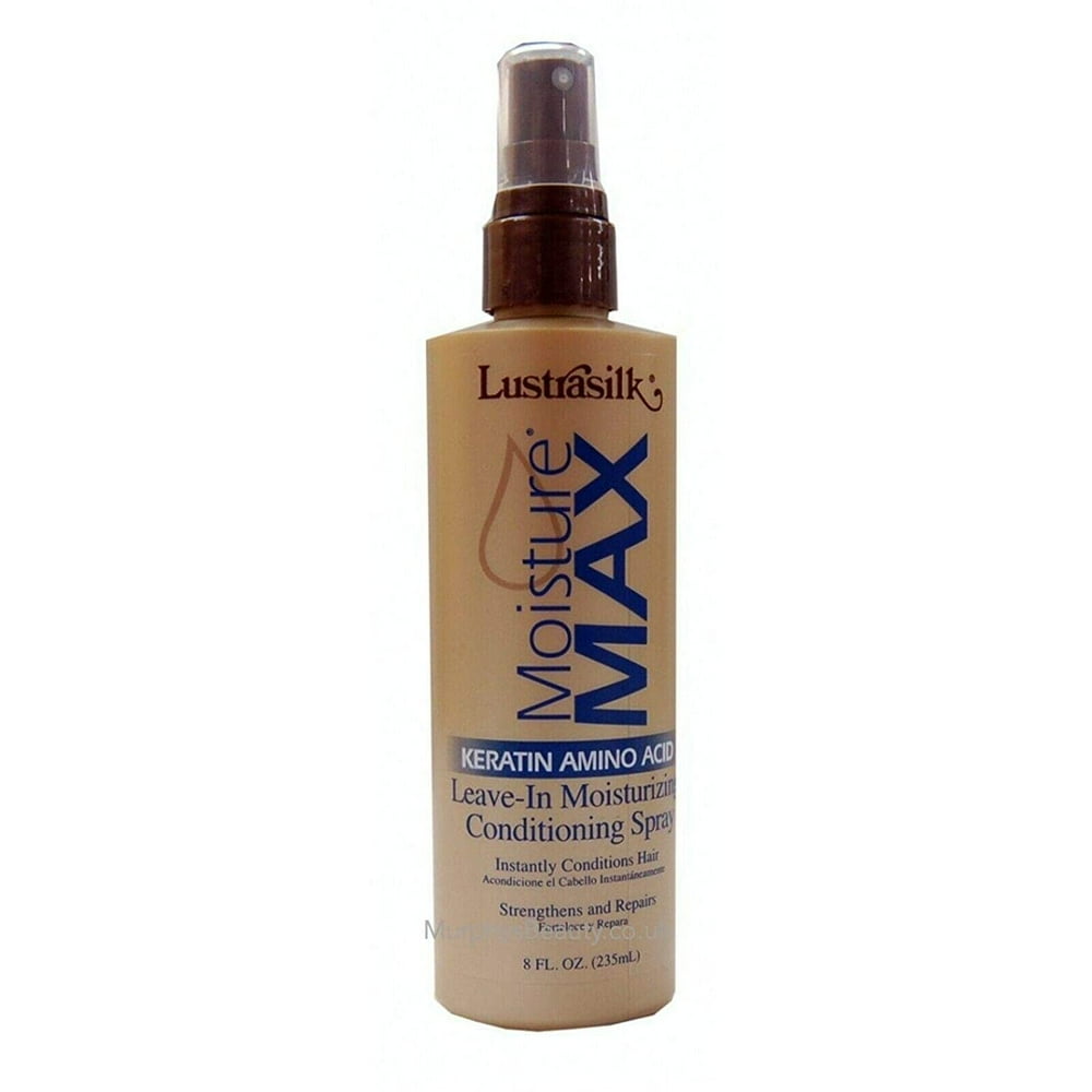 Lustrasilk Moisture Max Leave In Moist Conditioning Spray 8 Ounces ...