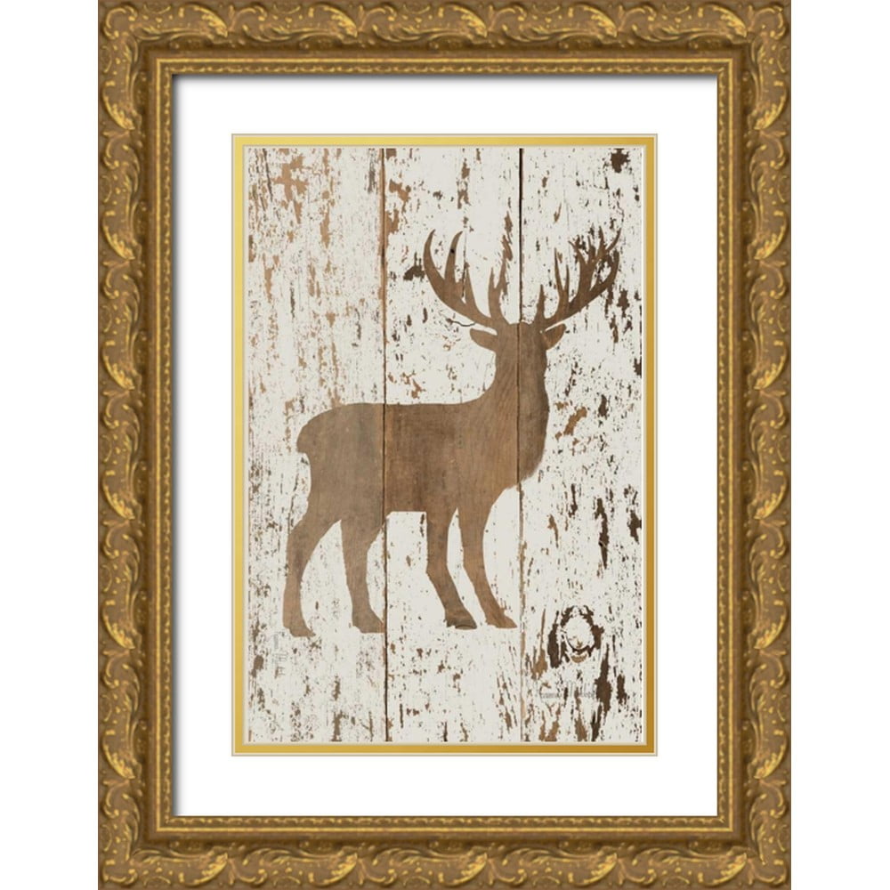 Murdock, Ramona 17x24 Gold Ornate Wood Framed with Double Matting ...