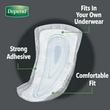 Depend Extra Absorbent Adult Inserts, Incontinence Guards for Men ...