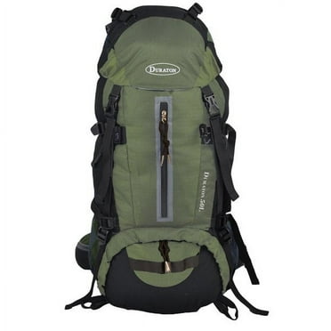 Duraton Hiking Backpack 50L with Rain Cover for Backpacking or Camping ...