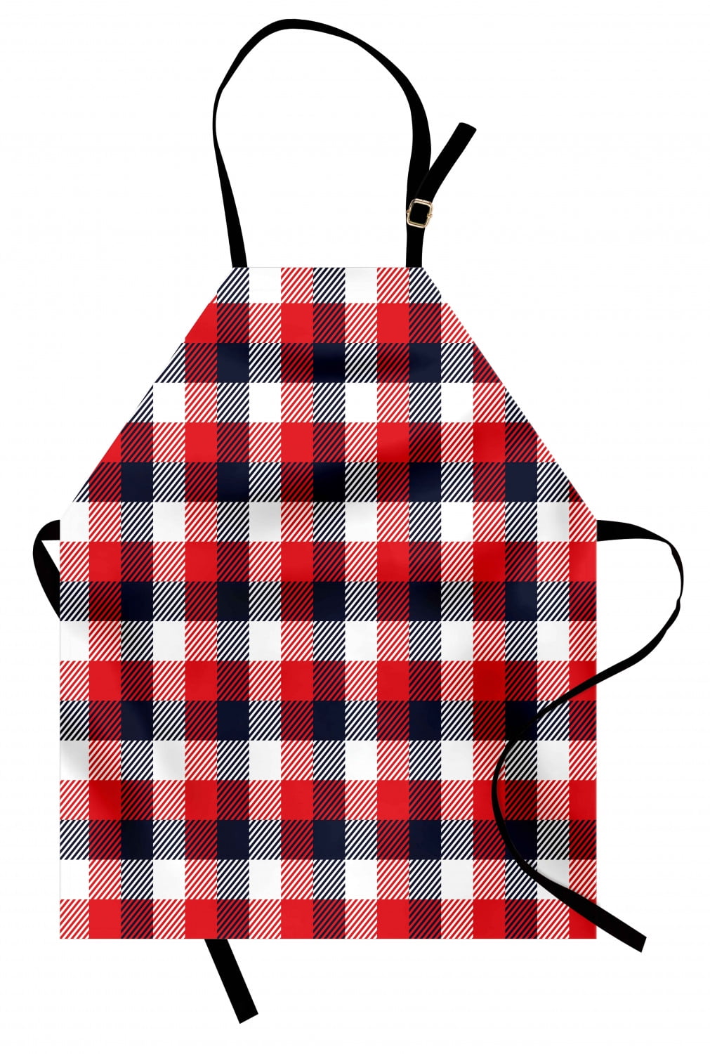 Plaid Apron Checkered Pattern Vintage Squares Tartan Motif Abstract ...