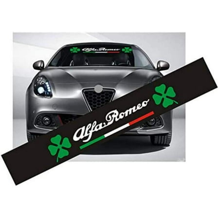 Car Windshield DIY Decal Sticker, for Alfa Romeo Giulia Stelvio 159 147 ...