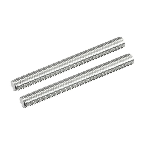 Uxcell Fully Threaded Rod M12 x 120mm 1.75mm Thread Pitch 304 Stainless ...