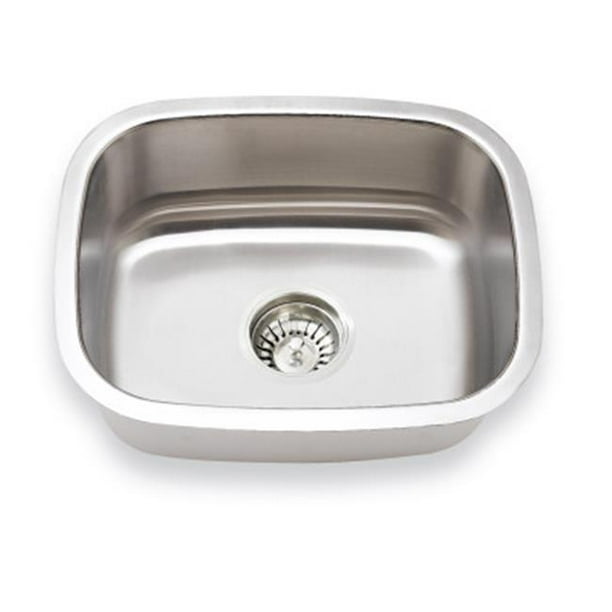 SFC SM1815 Undermount Bar Sink, 18.5 x 15 x 7 in. - Walmart.com