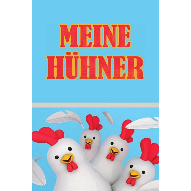 Meine Hühner : Punktiertes Notizbuch Mit 120 Seiten Zum Festhalten Für ...