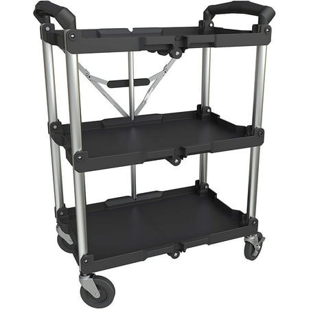 Olympia Tools Pack N Roll Folding Service 150 Lb Capacity 3 Shelf ...