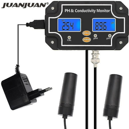 2 In 1 Digital Ph Ec Meter Water Quality Tester Ph/ec-2681 Professional ...