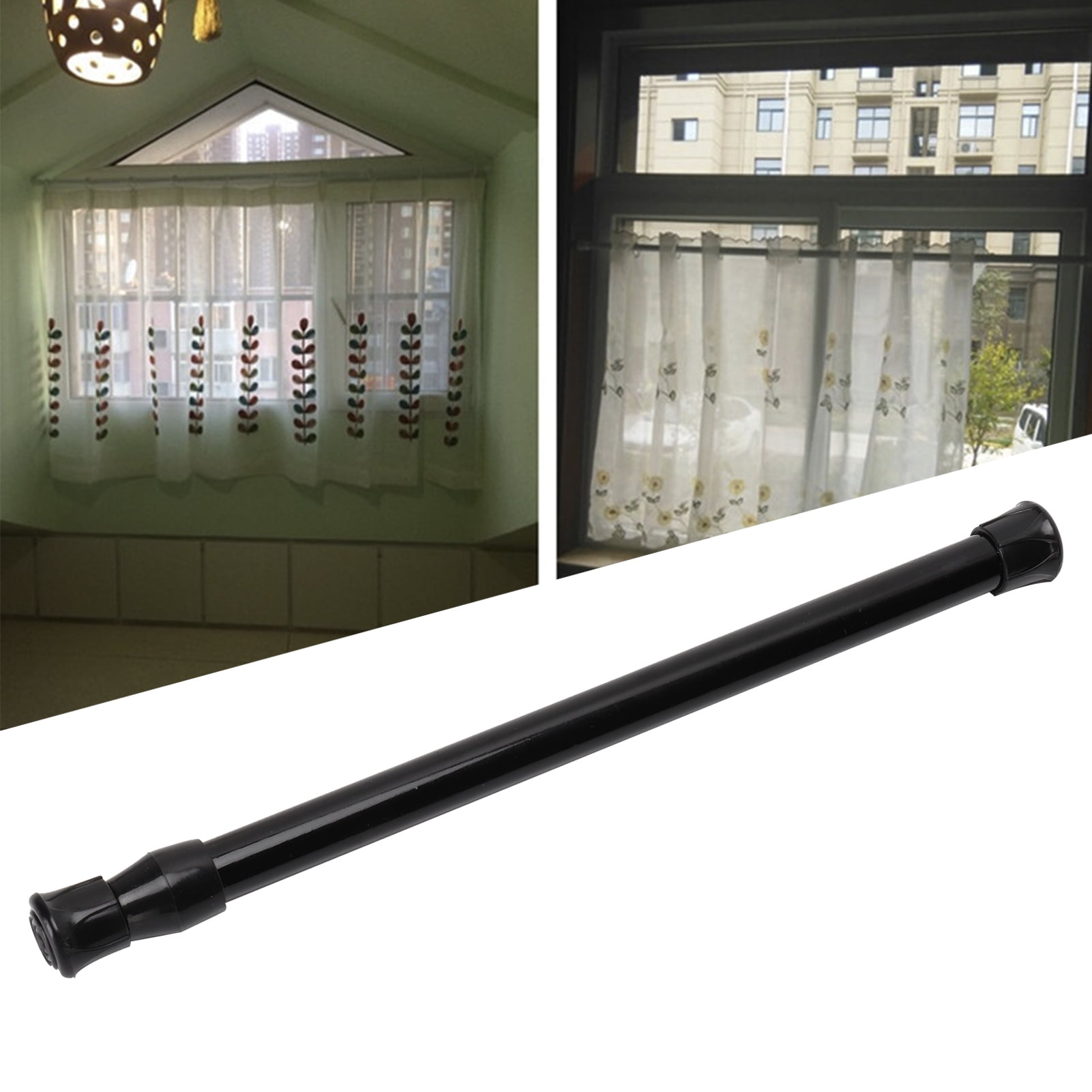 ANGGREK Window Curtain Rail Telescopic Spring Tension Rod for Kitchen ...
