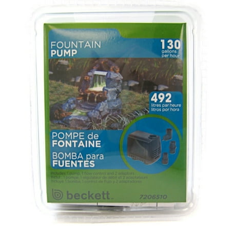 Beckett Corporation 160 GPH Submersible Pond Pump - Water Pump for ...