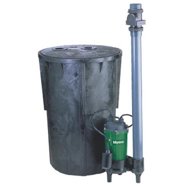 Shellback 1/8 HP Water Drain Laundry Tray Pump with Quick Mount Fitting ...