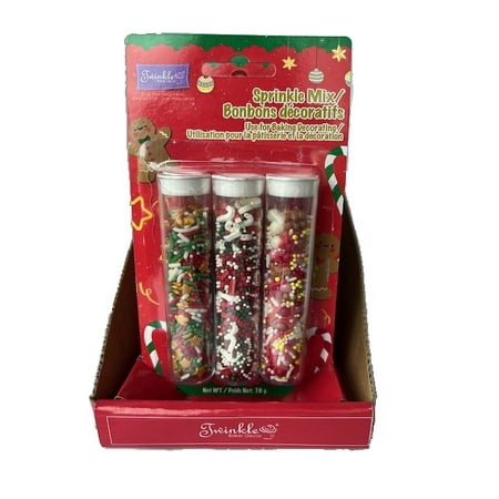 Twinkle Christmas 3 Tubes Candyland Sprinkles 78g, TWINKLE XMAS 3TUBES ...