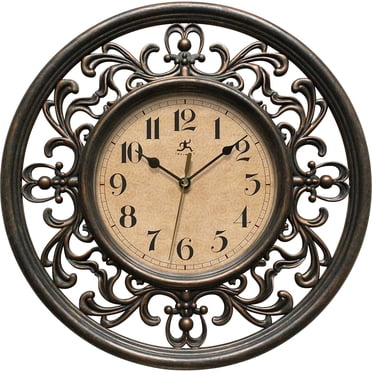 Infinity Instruments Sofia Brown Traidtional Analog Display Silent 12 ...