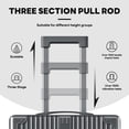 Aluminium Frame PC Hard Shell Spinner Wheels Luggage,14.96"X10.24"X22 ...