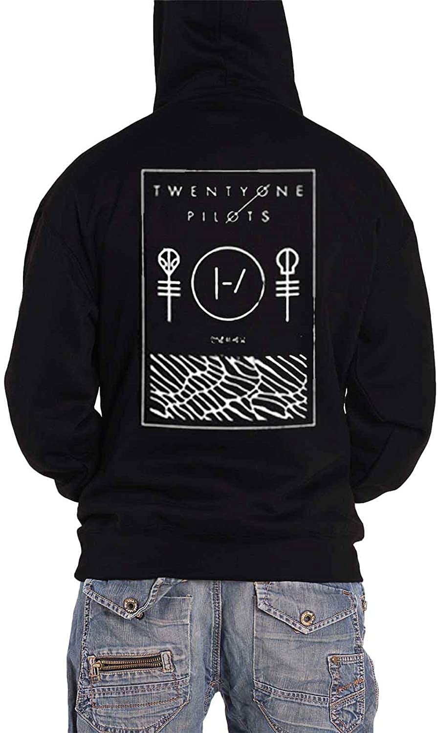 Buy 21 Twenty One Pilots Hoodie band logo Thin Line Box new Official ...