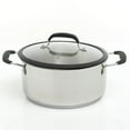 Oster Cuisine Belton 8-Piece Stainless Steel Cookware Set - Walmart.com