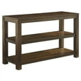Signature Design By Ashley Grinlyn Rectangular Brown Sofa Table ...