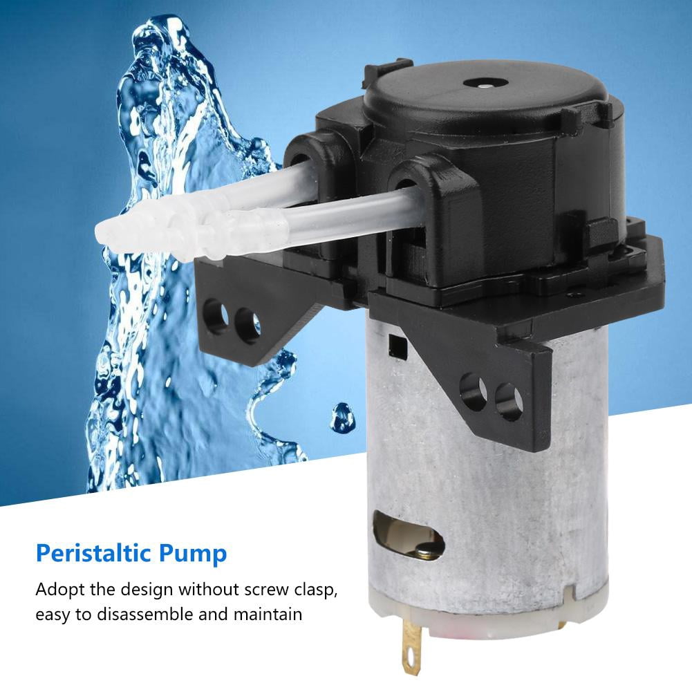 TOPINCN Chemical dosing pump,Peristaltic Pump,DC12V/24V Dosing Pump DIY ...