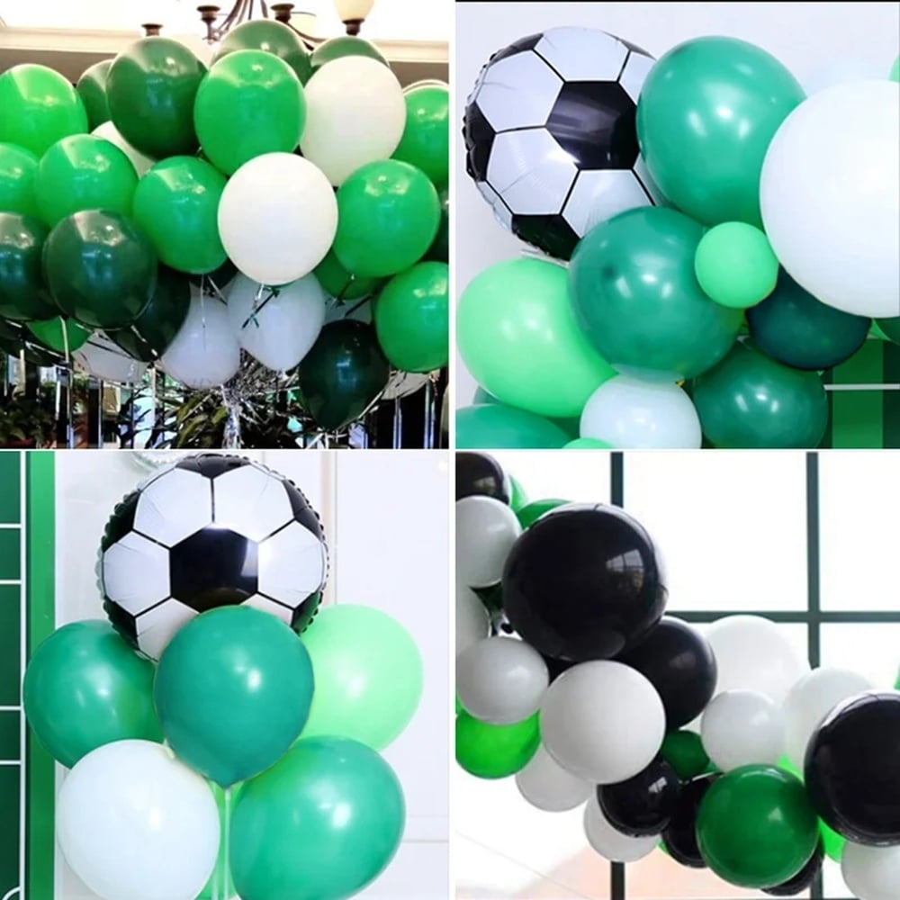 Buy SPECOOL Soccer Party Balloons Arch Kit Soccer Balloon Party ...