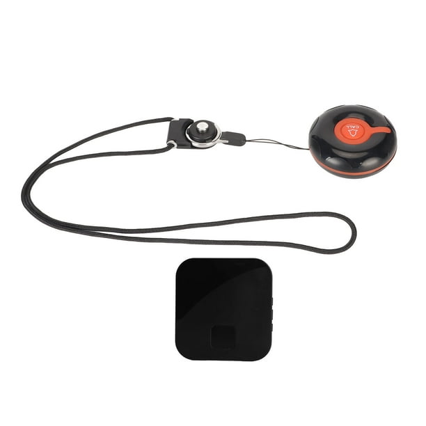 Caregiver Pager with LED Light Reminder, SOS Alert System for Elderly ...