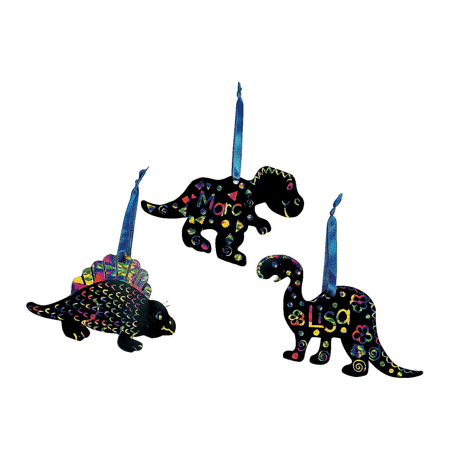 Magic Color Scratch Dinosaurs(24Pcs) - Craft Supplies - 24 Pieces ...