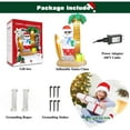 8 Ft Christmas Inflatables Outdoor Snowman Christmas Upgraded Blow Up