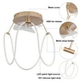 Ceiling Fan Light with Remote Control – 3 Fan Blades, Adjustable Speeds ...