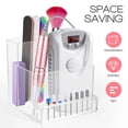 XOCHNGH Transparent Nail Box Manicure Drill Rack Nails Drills Multi ...