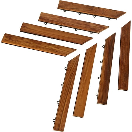 Bare Decor BARE-WF2011 EZ Corner Trim Piece Interlocking Flooring in ...
