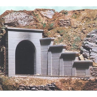 Chooch Ho Single Concrete Tunnel Portal Setup Chooch Double Cut Stone ...