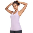 TELALEO Workout Compression Sleeveless Shirts Yoga Tank Tops for Women ...